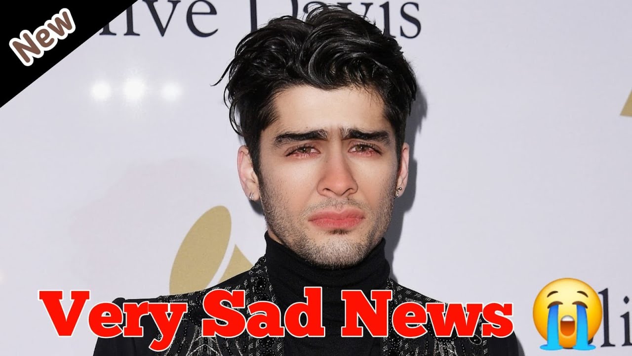 Shocking News 😭 British Music Star Zayn Malik Big Sad News Today's 😭 ...