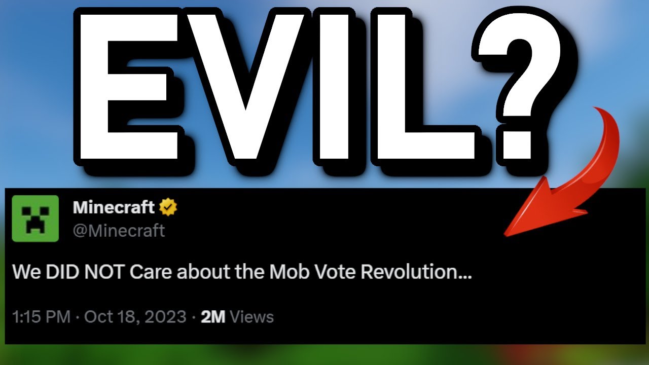 Why The Minecraft Mob Vote Revolution FAILED... - YouTube