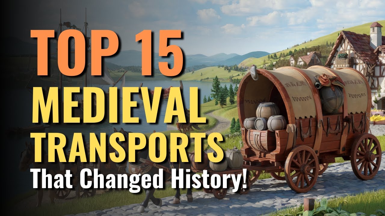 🏰15 Medieval Transportation Methods That Shaped History | Medieval Age ...