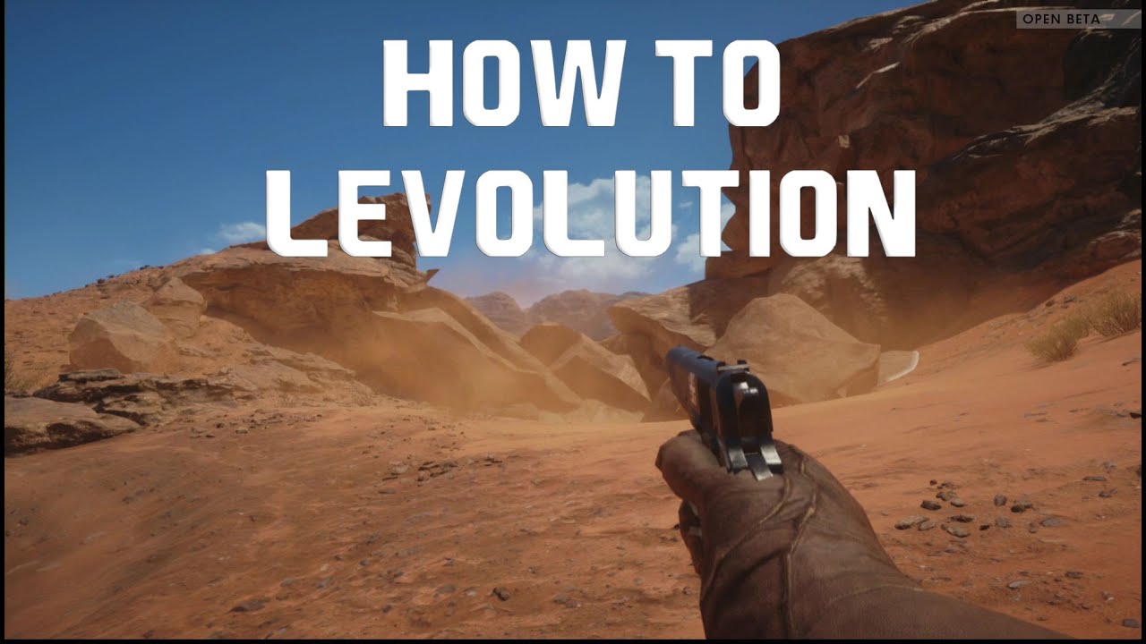 How to Levolution Battlefield 1 Beta Map: Sinai Desert - YouTube