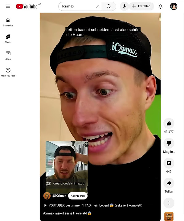 Heute schauen wir ein paar YouTube Shorts an von Icrimax aus der Vergangenheit - YouTube
