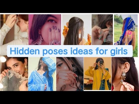 Hidden poses ideas for girls l Ethenic wear Poses ideas l Eid poses ...