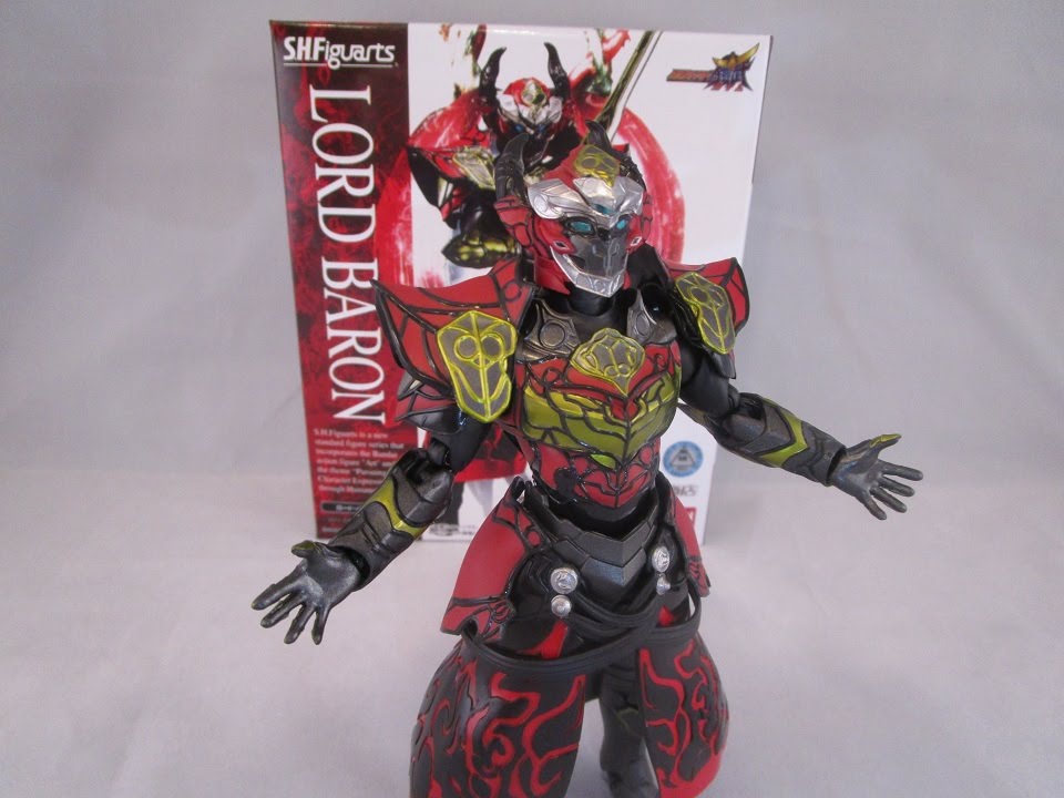 S.H.Figuarts Lord Baron Review (Kamen Rider Gaim) - YouTube