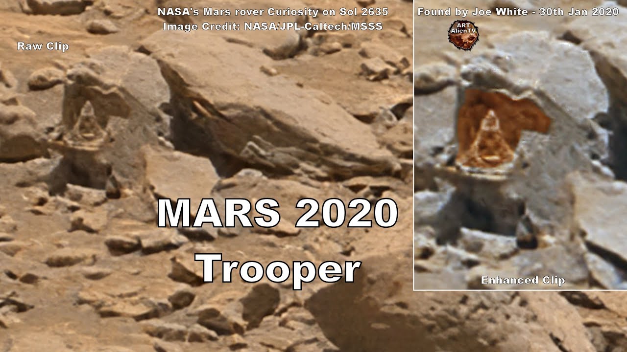 MARS - Trooper Found by Pipe & Structures - ArtAlienTV - YouTube