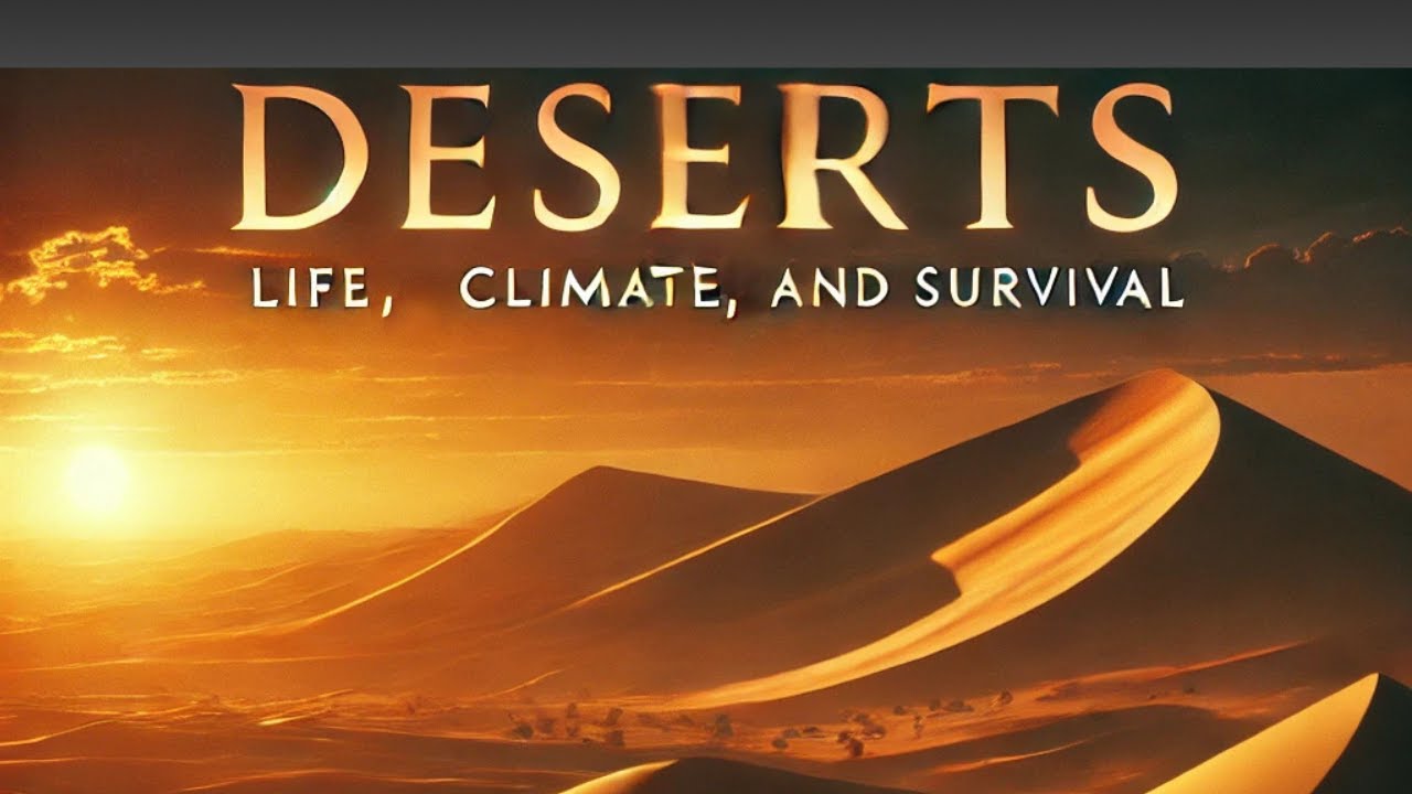 Deserts: Life, Climate, and Survival #desert #desertlife #desertclimate ...