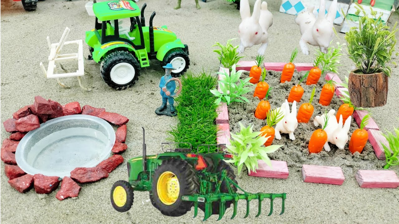 How to make animal farm | craft ideas| DIY mini farm how to make cow ...