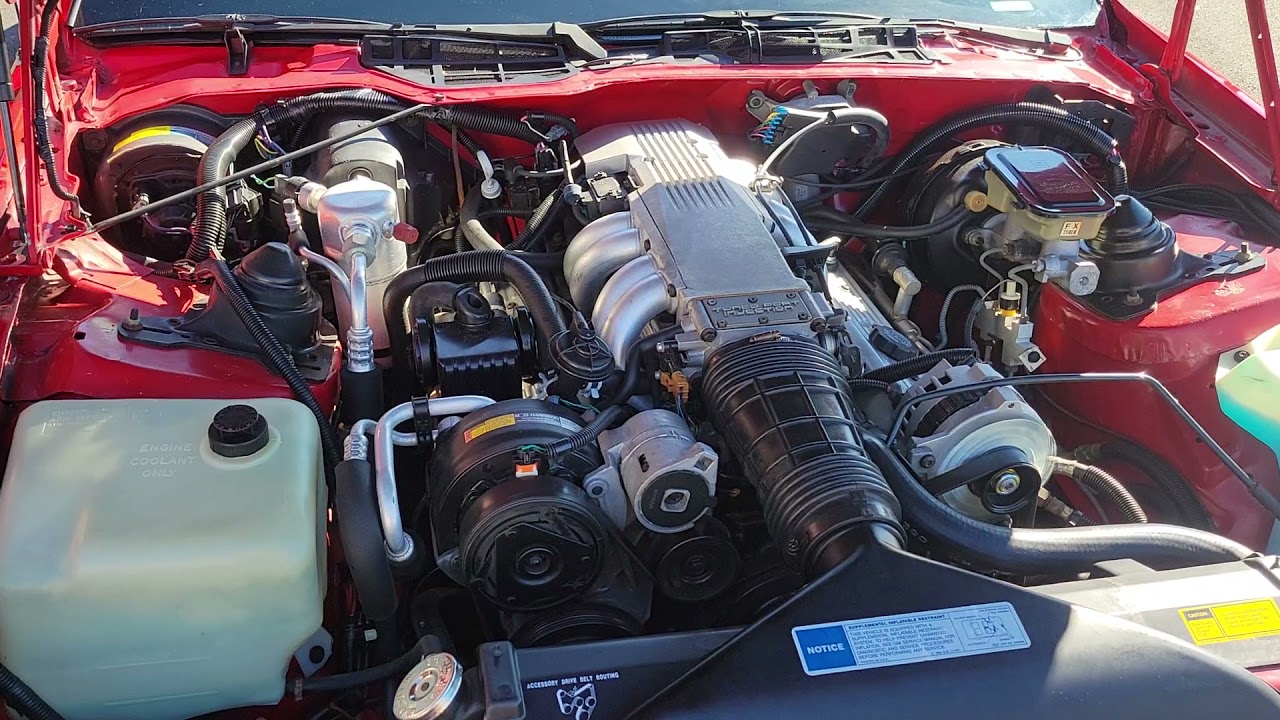 1991 Camaro Z28 5.7 engine running - YouTube
