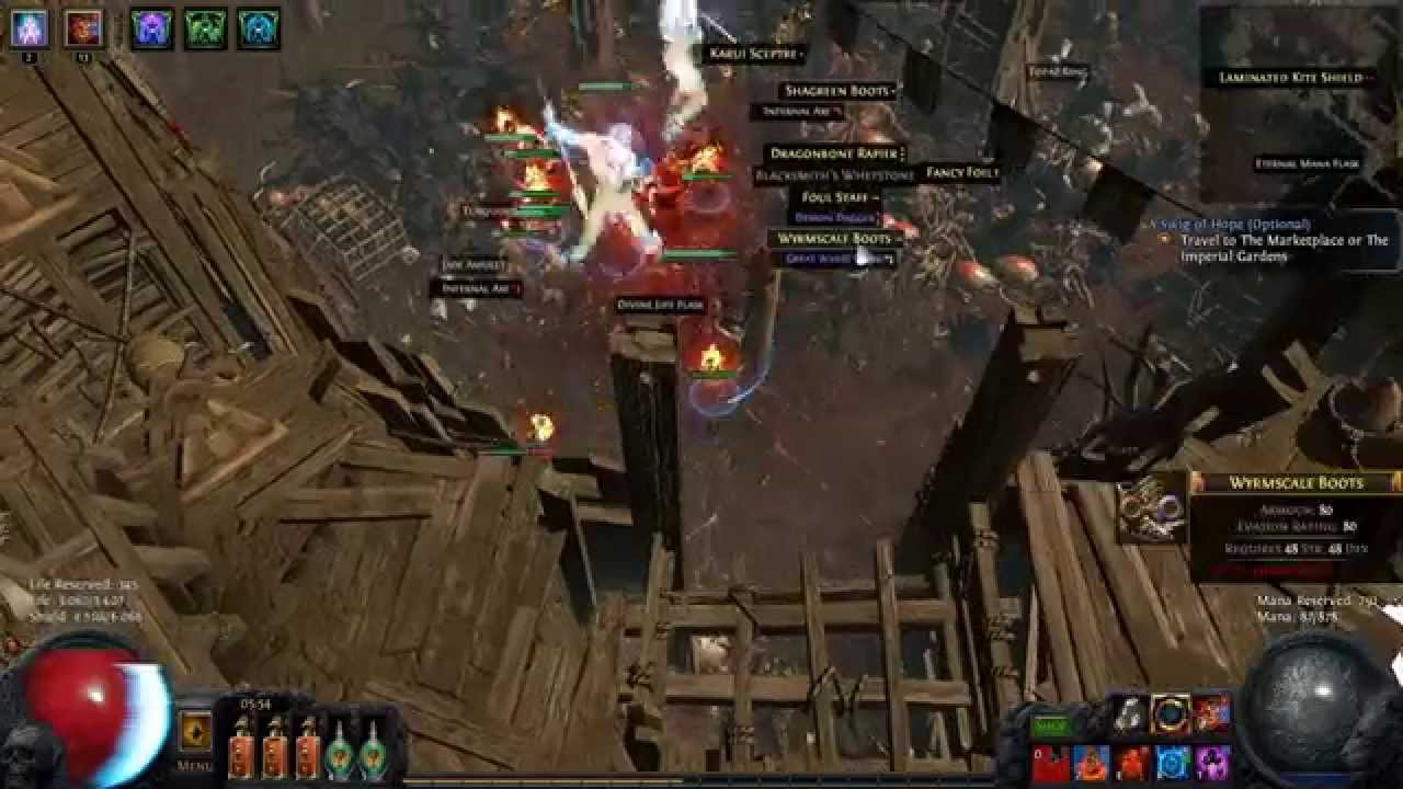 Patch 2.0 Pit Map Boss Guide lvl 68 - Path Of Exile - YouTube
