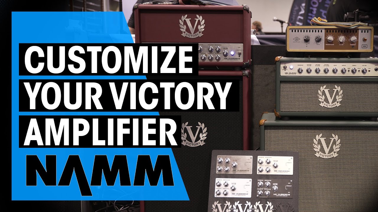 New Victory MK Overdrive & MK Clean Amps | feat. Martin Kidd | NAMM 24 ...