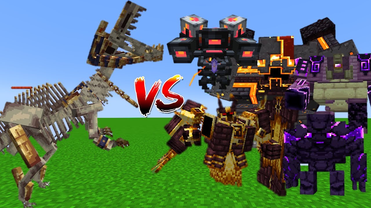 Ancient Remnant(WIP Cataclysm New Boss) Vs L_Ender's Cataclysm Bosses ...