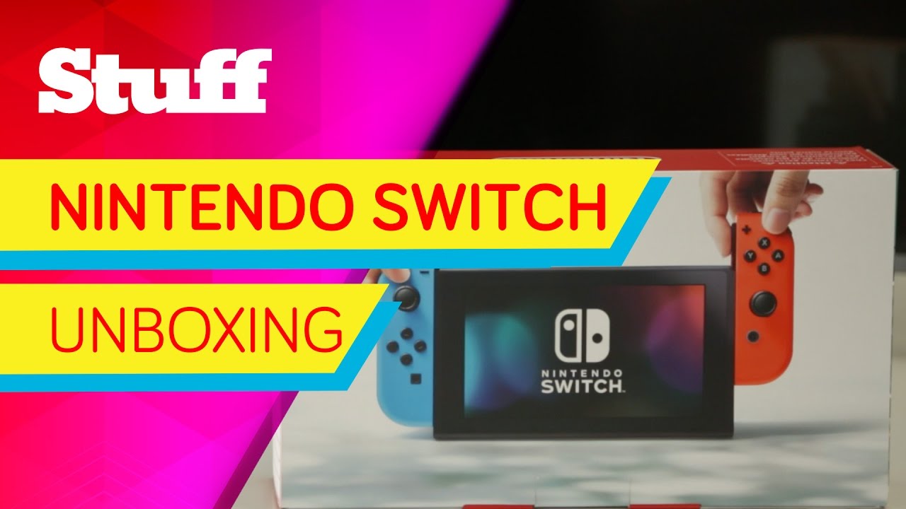 Nintendo Switch - unboxing and first look - YouTube
