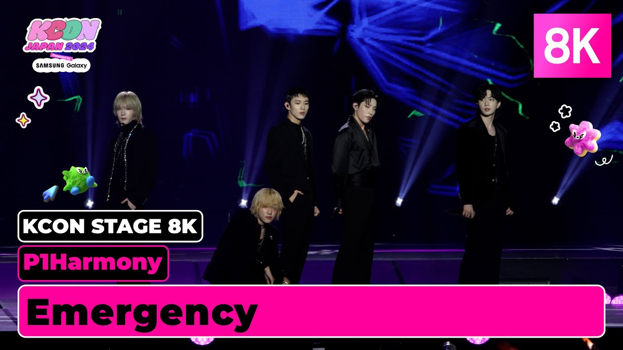 [8K] P1Harmony (피원하모니) - Emergency | KCON STAGE FULL CAM | KCON JAPAN 2024 - YouTube