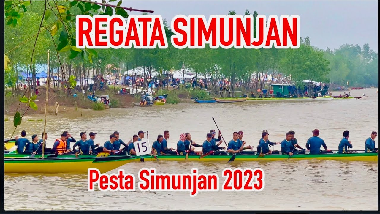 Regata Simunjan sempena PESTA SIMUNJAN 2023 #2023 #travel # ...