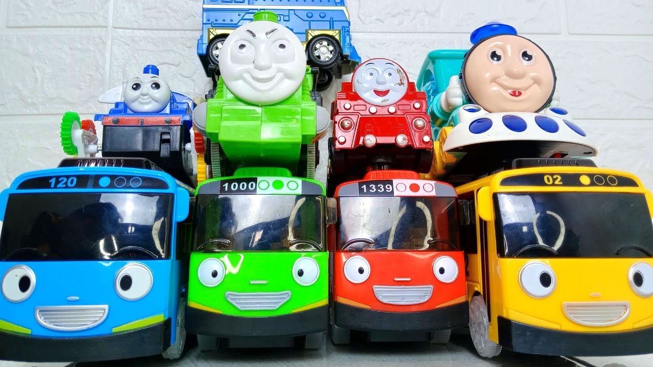 Bertemu Teman Baru Kereta Thomas | Happy Trains | Thomas And Other ...