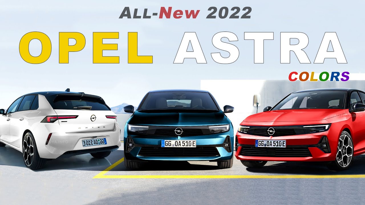 New 2022 Opel Astra L - Color Options based on other 2021 Opel Models ...