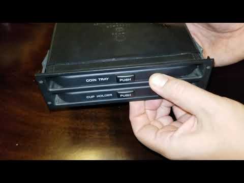 Single Din Cup and coin Holder - YouTube