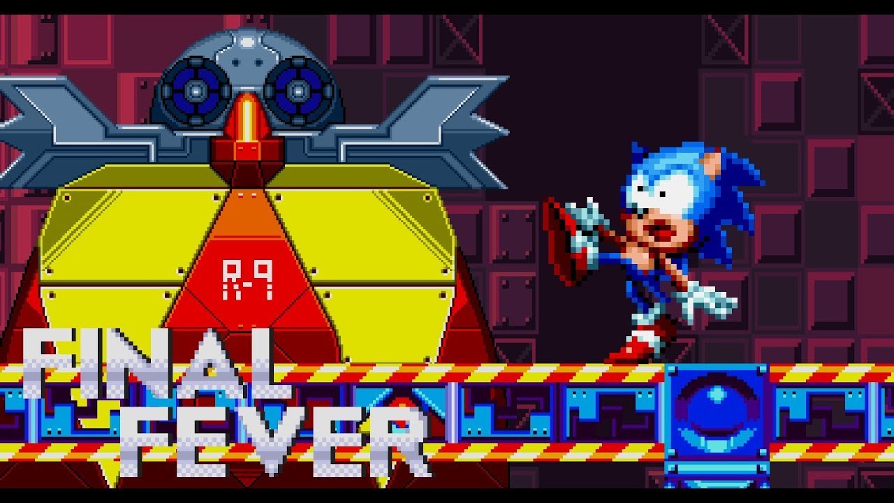 Final Fever Sonic Sprite Animation - YouTube
