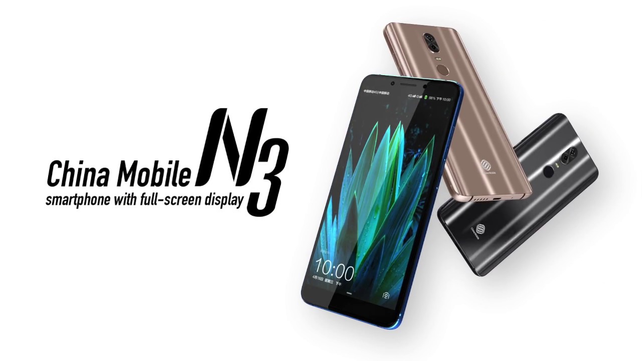 China Mobile N3 Full-screen Smartphone - YouTube