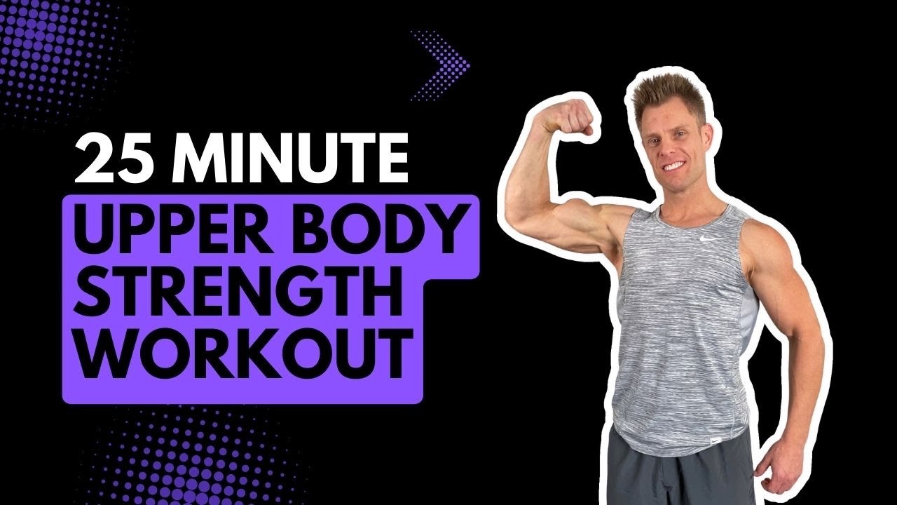 25 Minute Arm Strength Workout - Get Ripped Biceps & Triceps! - YouTube