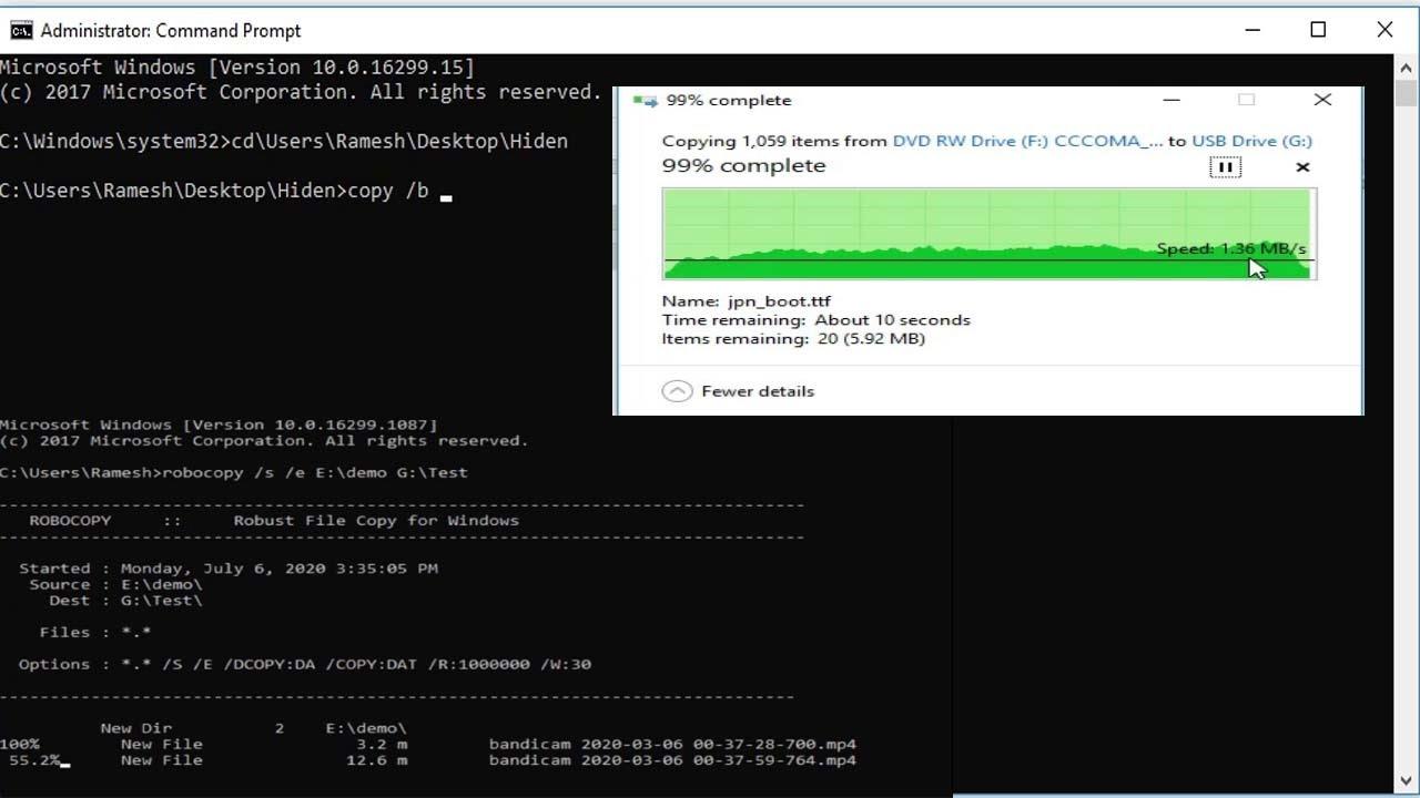 Copy And Paste Using Command Prompt CMD Quicker Way For Copy And Copy And Paste Using Command Prompt CMD Quicker Way For Copy And