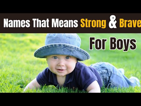Names That Means Strong & Brave For Boys|| Boys Names With Meanings ...