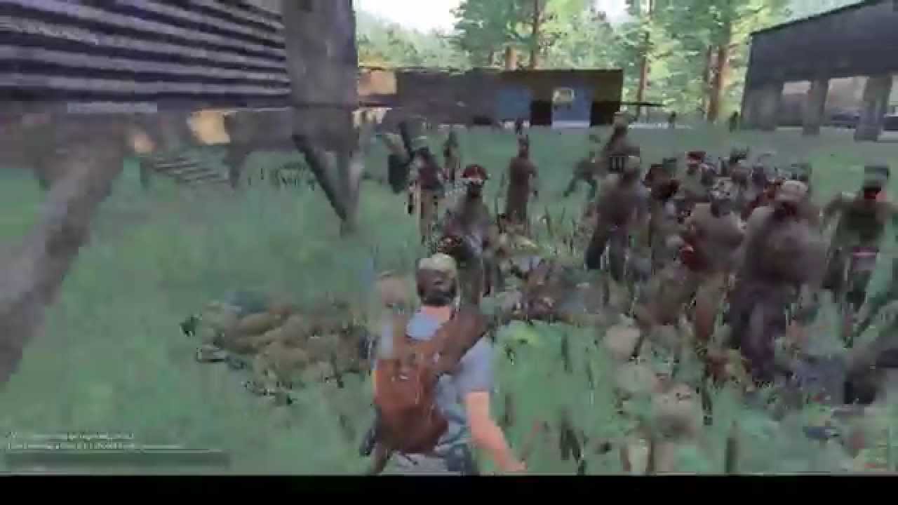 H1Z1 Zombie horde farming! - YouTube