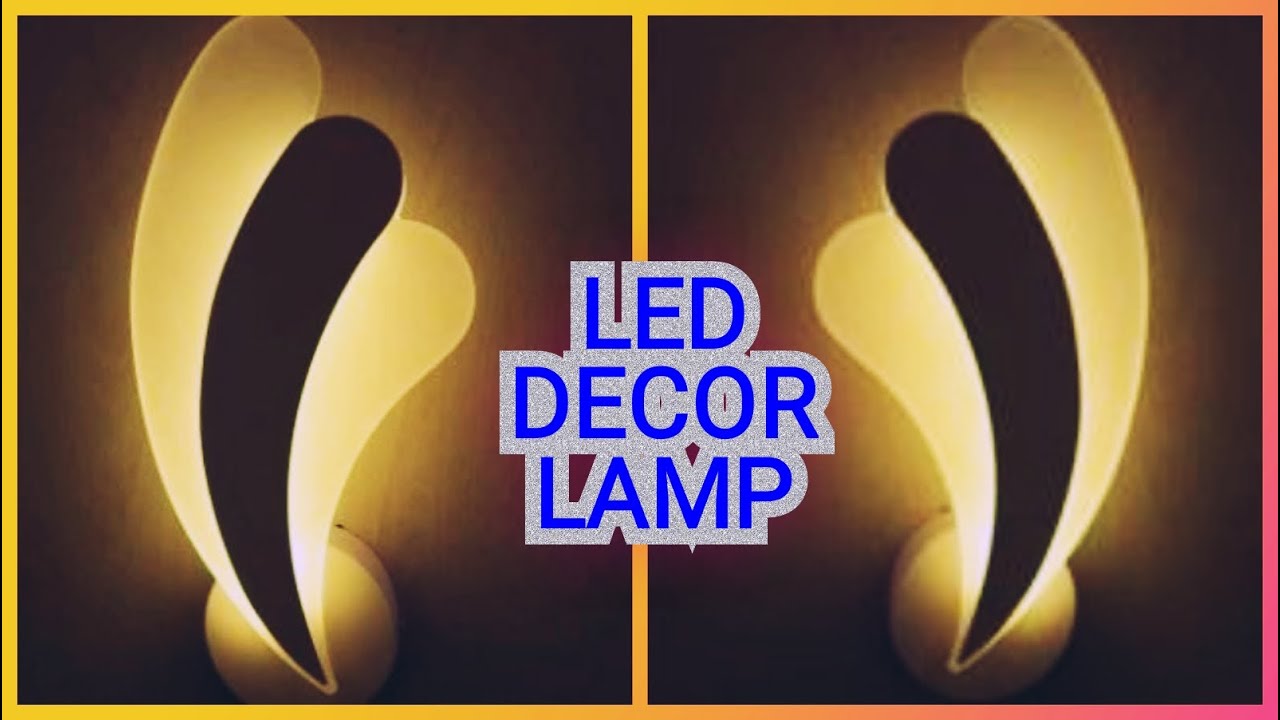 LED decor wall hanging lamp from PVC pipe PVC craft diy light home new ...