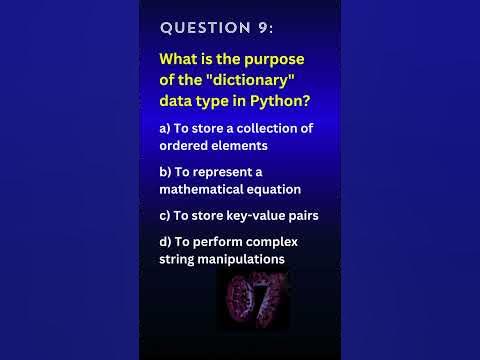 Rapid Fire Quiz - Python | Qn. 9 | Tech NS Arena #rapidfirequestions ...