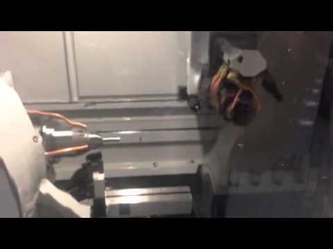 MX7 Linear with Fanuc Robot and Wheel Changer - YouTube