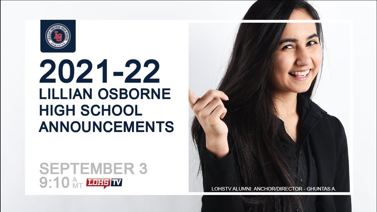 ANNOUNCEMENTS SEPT. 3, 2021 - YouTube