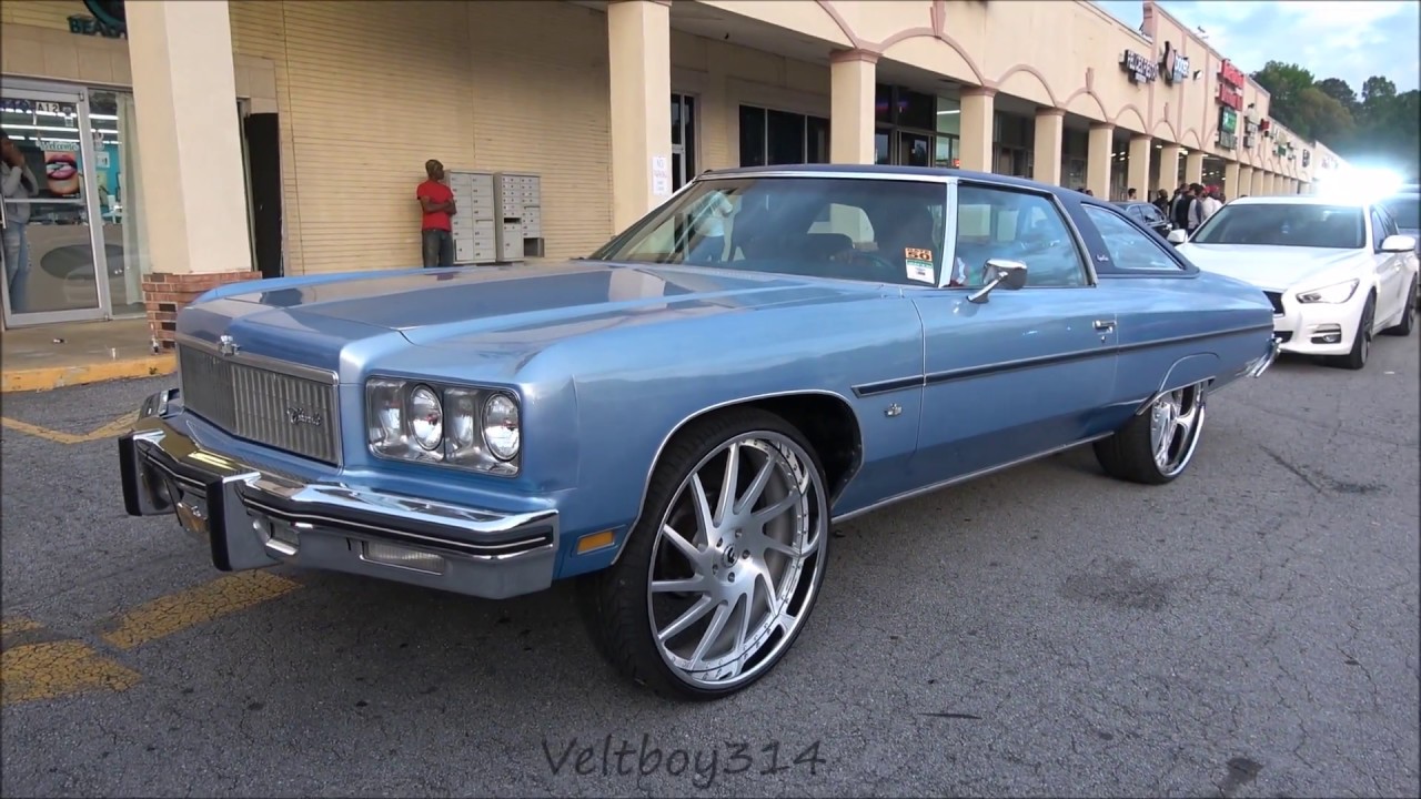 Veltboy314 - Baby Blue '75 Caprice On Brushed 26" Forgiato Wheels ...