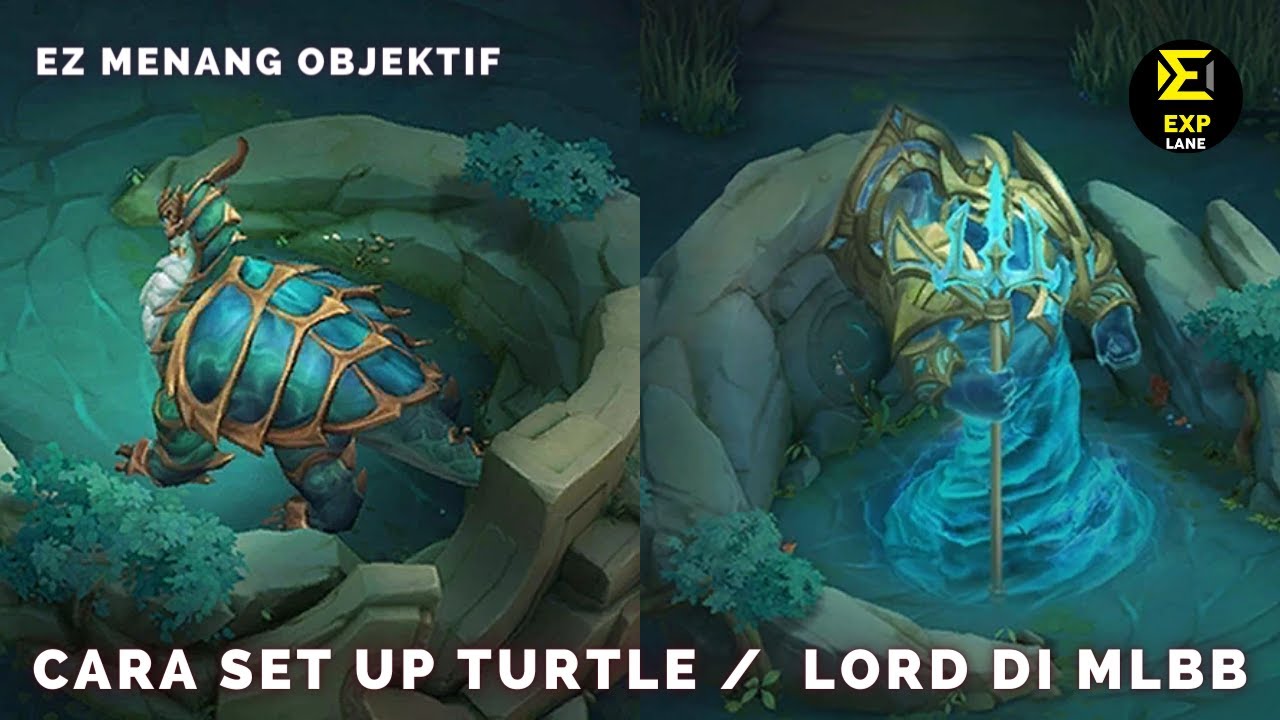 CARA SET UP TURTLE / LORD MENGGUNAKAN OFFLANER DI MOBILE LEGENDS ...