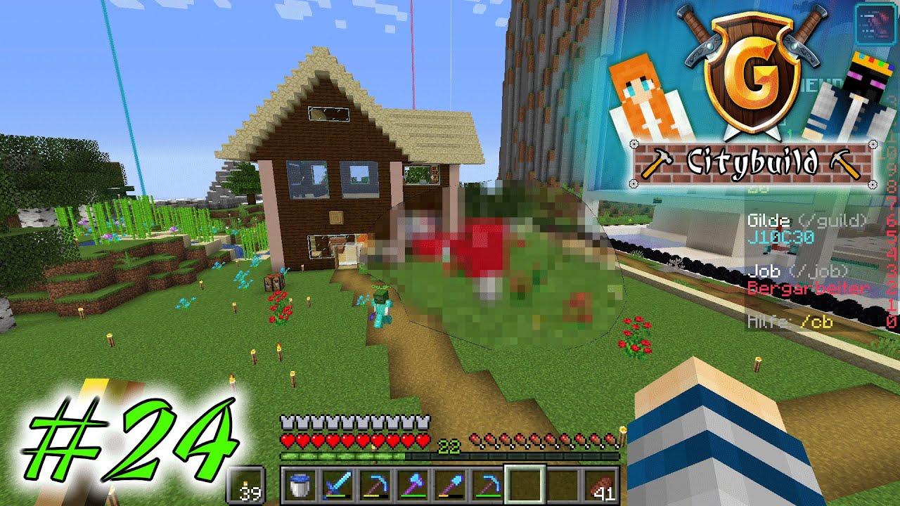 Pe**s Pilzbaum im Vorgarten? 😂🍄🍆 || @GommeHDnet Citybuild #24 - YouTube