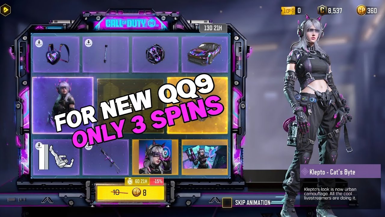 ENCRYPTION DRAW CODM | TRY 3 SPINS ENCRYPTION LUCKY DRAW COD MOBILE ...
