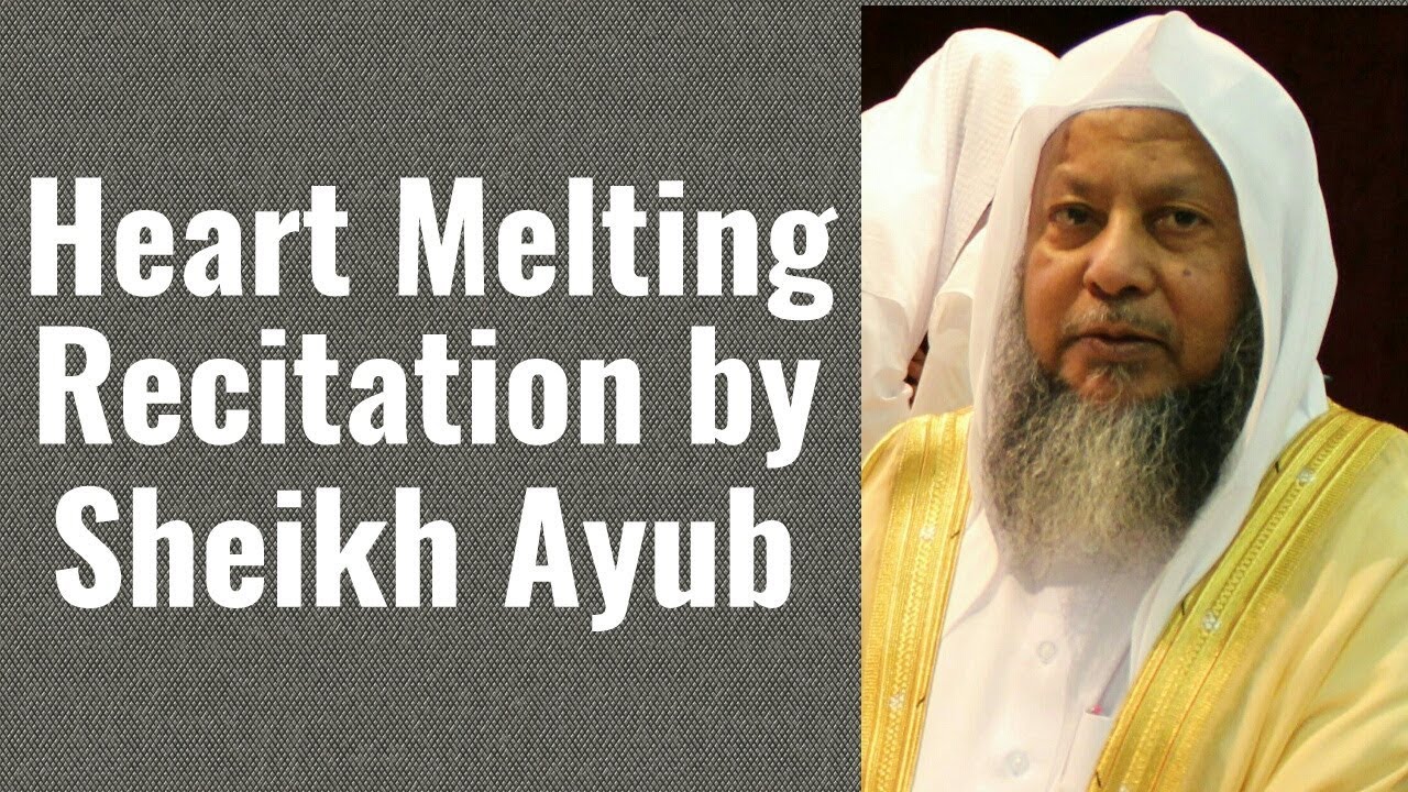 Quran Recitation by Sheikh Mohammad Ayub (Surah Zumar 53-75) - YouTube