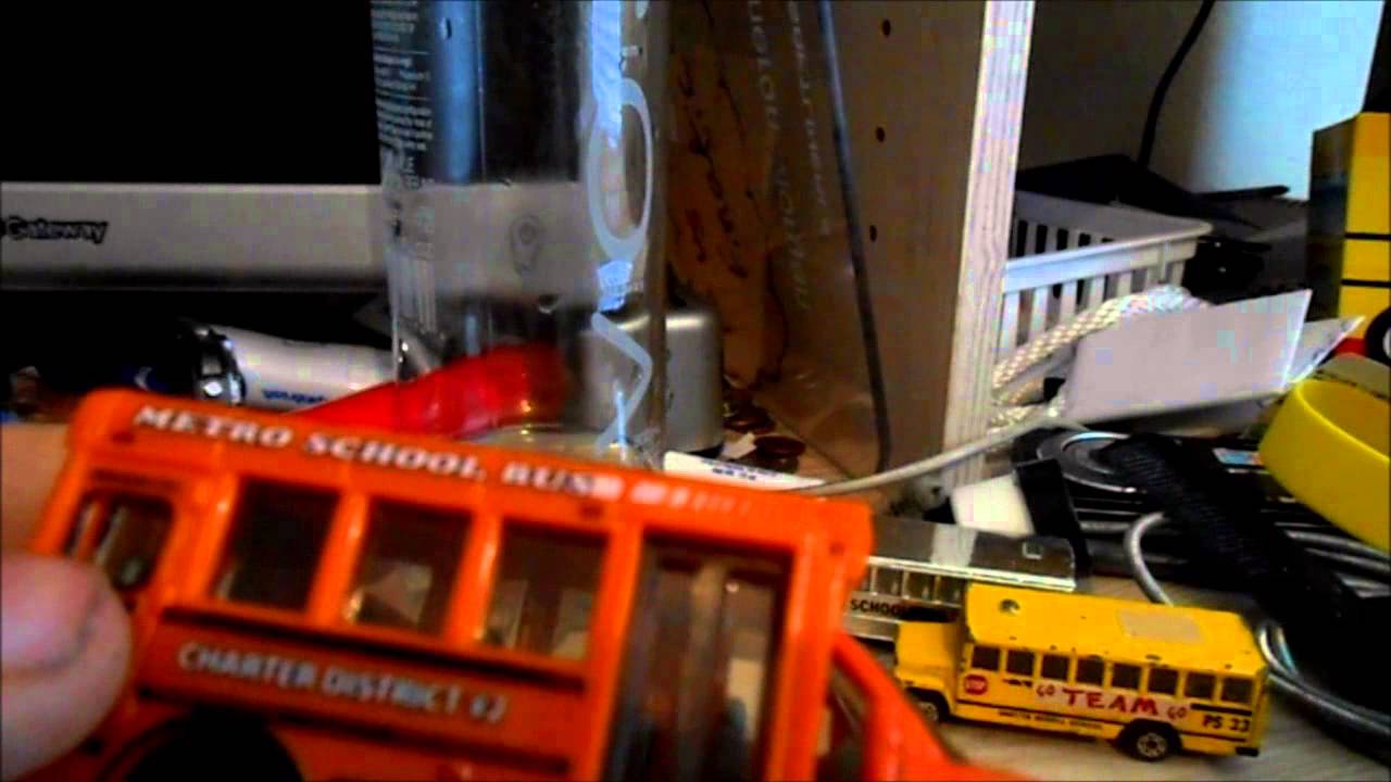 Matchbox School Bus Model [Orange Metro School Bus] - YouTube
