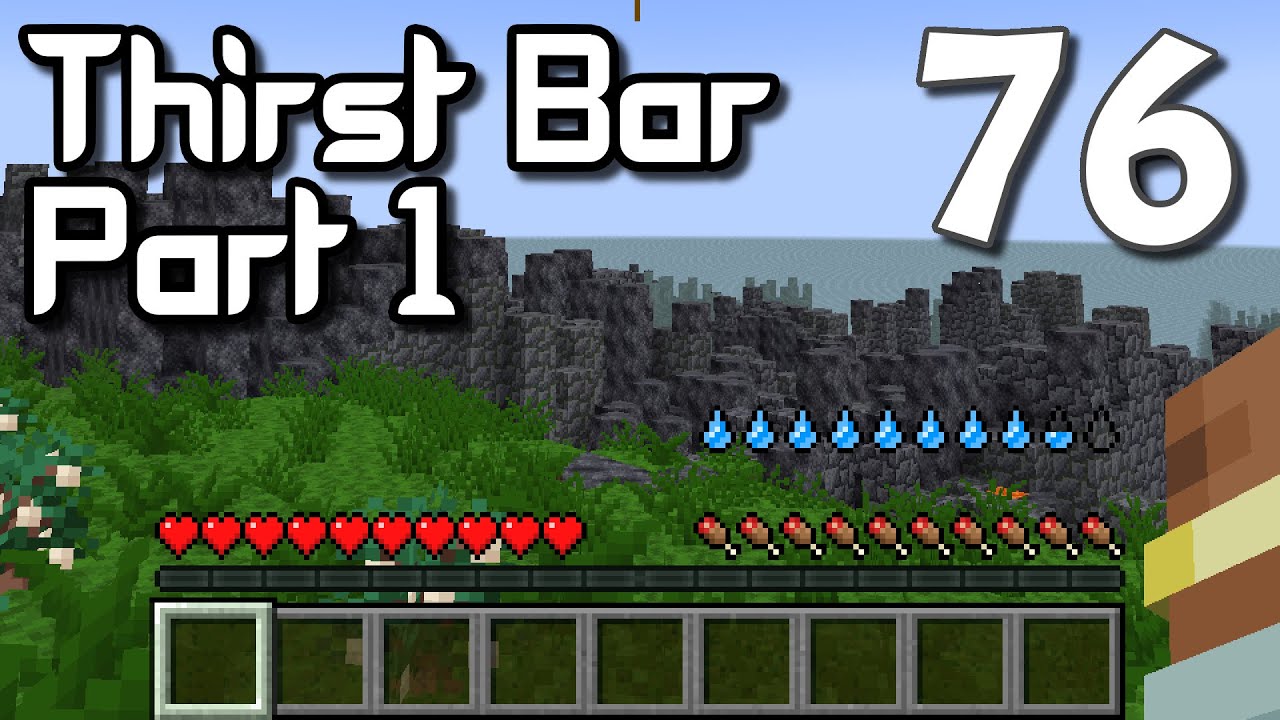 Making a THIRST BAR | MCreator Lore | Ep76 - YouTube