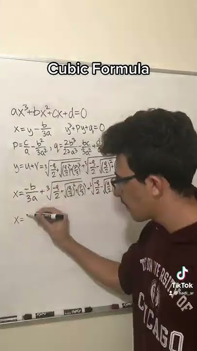 Cubic Formula Derivation - YouTube