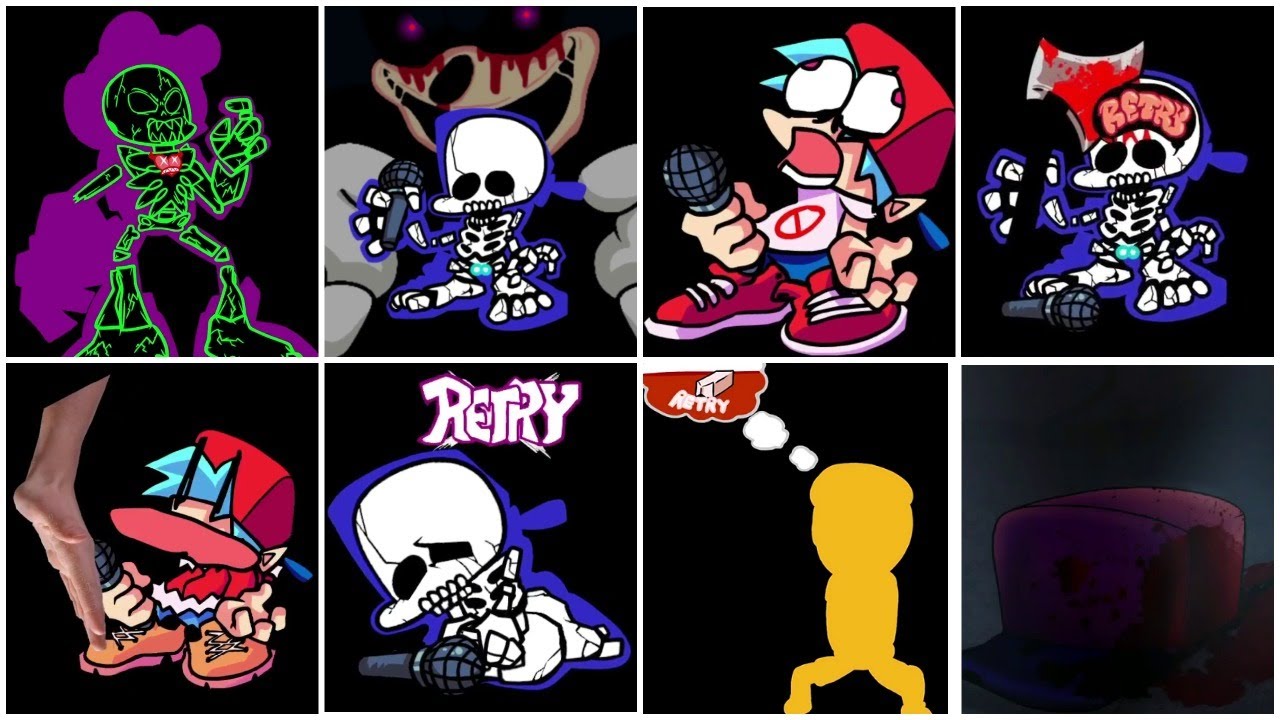 The Best Game Over Screen in FNF #1 - Friday Night Funkin - YouTube