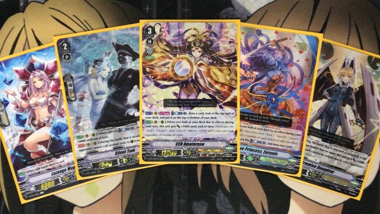 My Budget Oracle Think Deck Cardfight Vanguard Deck Profile for May ...