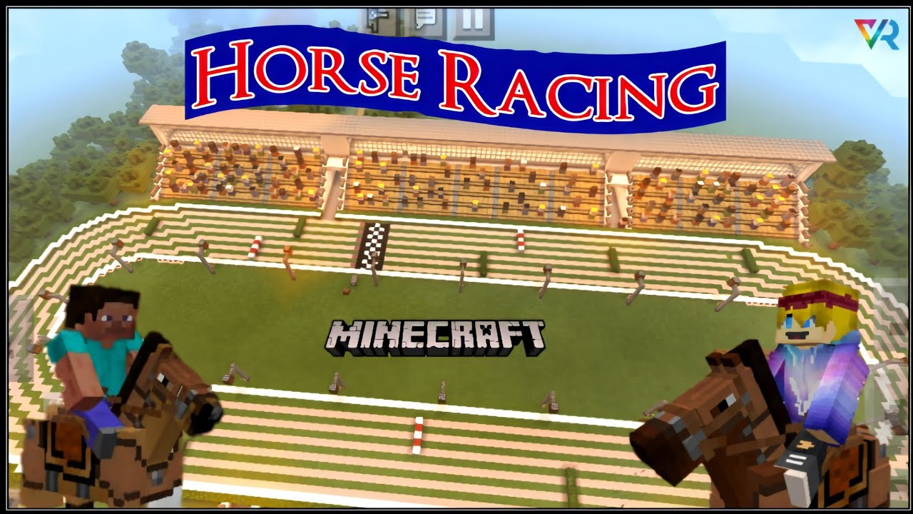 Horse🏇🏻 Racing In Minecraft - YouTube