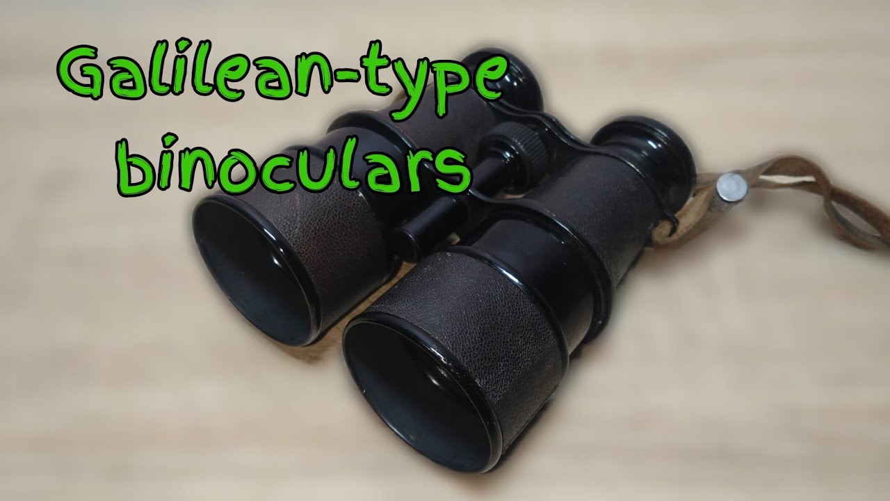 VINTAGE WW1 era BINOCULARS Galilean type | Fernglas | бинокль - YouTube