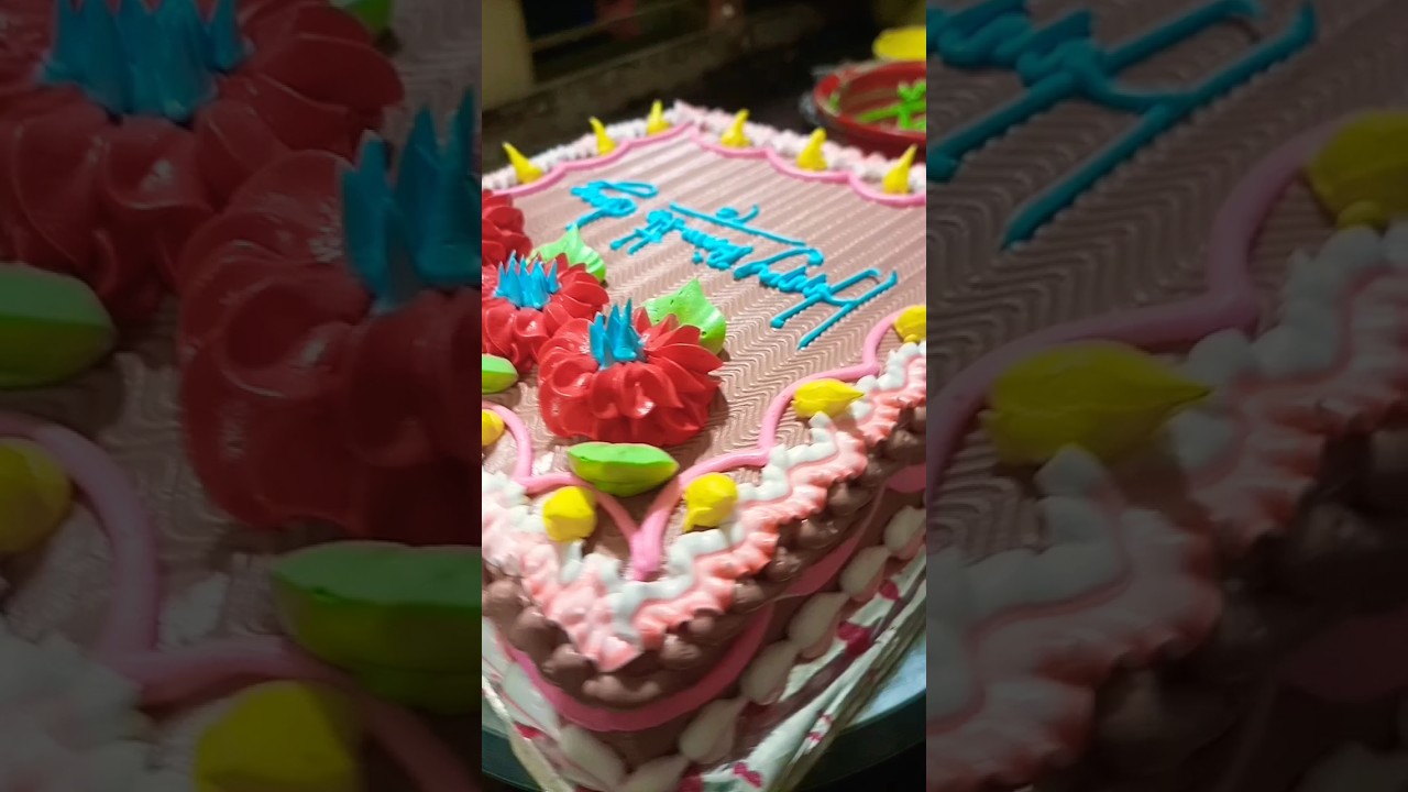 normal chocolat cake #cake #birthdaycakedesign - YouTube