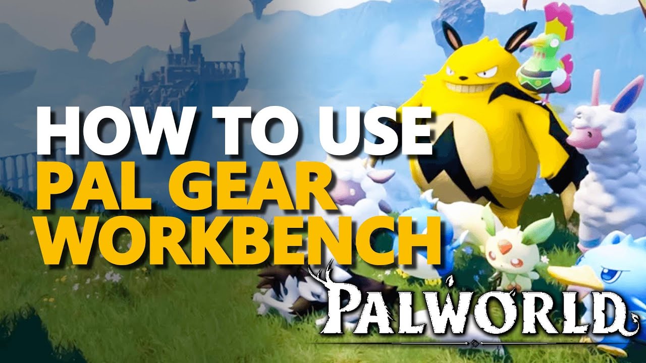 How to use Pal Gear Workbench Palworld - YouTube
