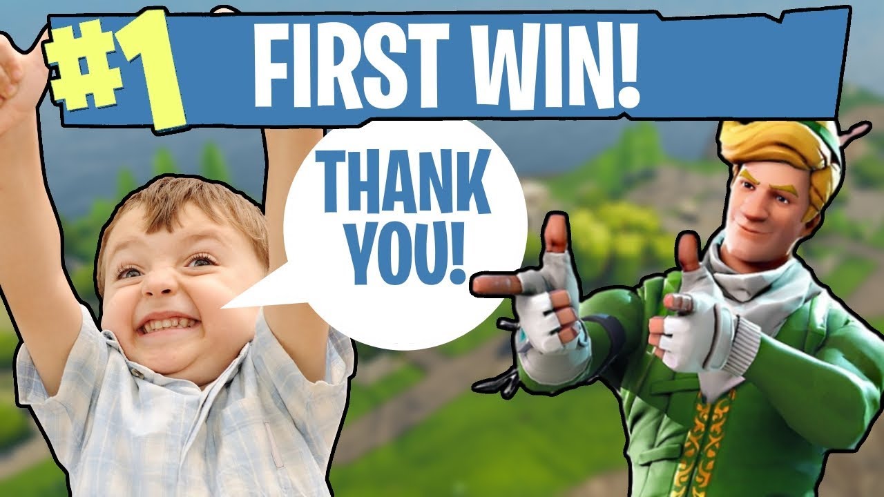 Helping A Kid Get His First Win! | Fortnite Battle Royale - YouTube