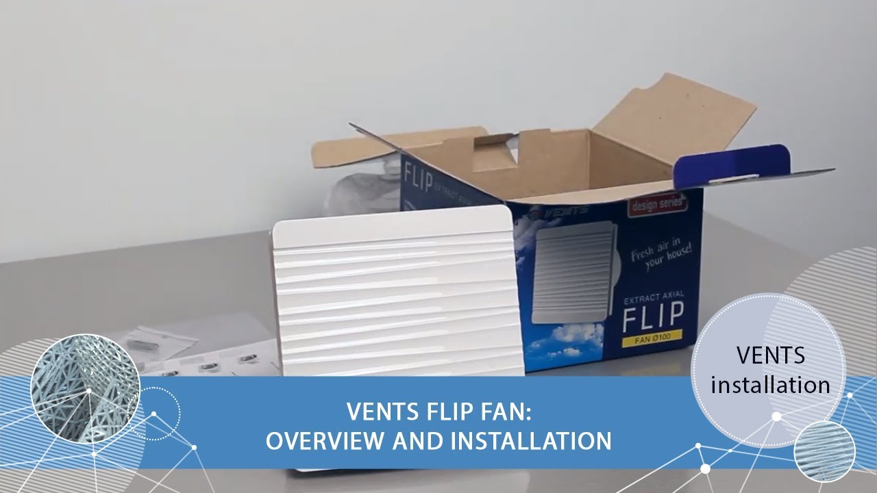 VENTS Flip fan: overview and installation - YouTube
