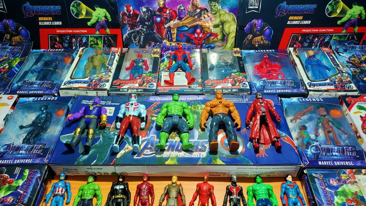 AVENGERS TOYS #329 Action Figures/Unboxing Toys/Cheap Price/Spiderman ...