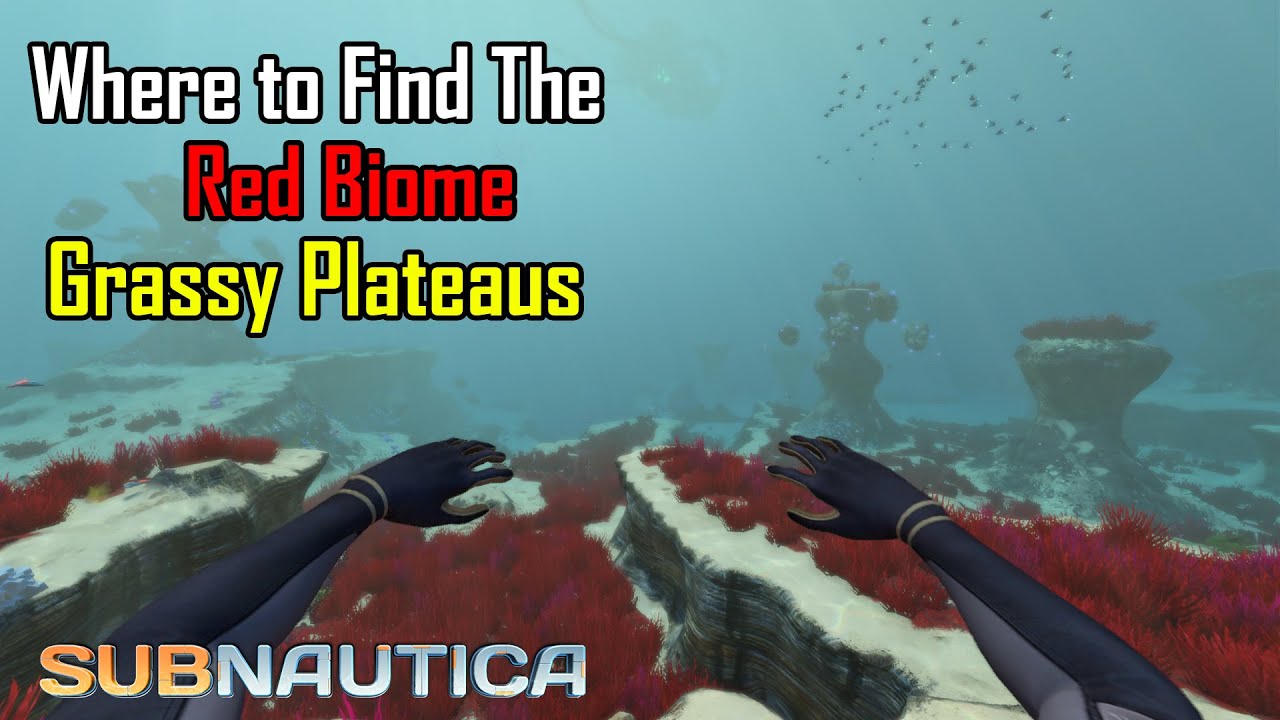 Subnautica - Where is the red Biome? // Grassy Plateaus - YouTube