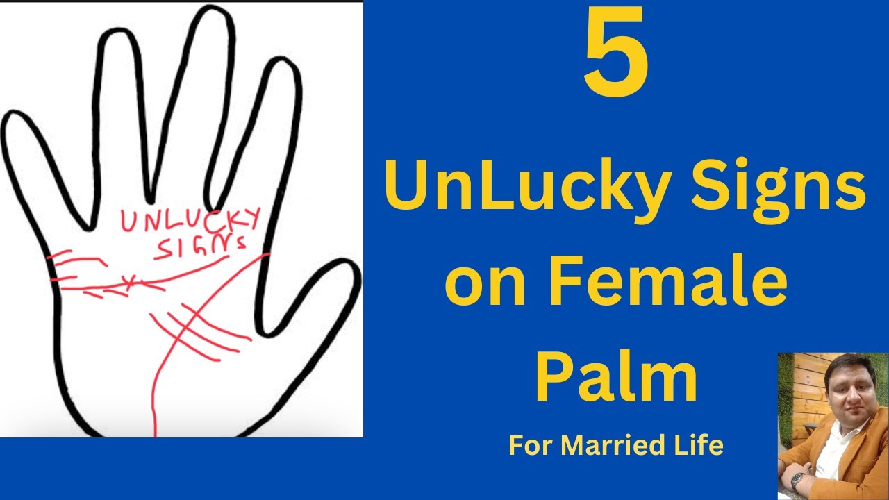 5 Unlucky Rare Signs shouldn't Have on Male| Female Hand for Happy ...