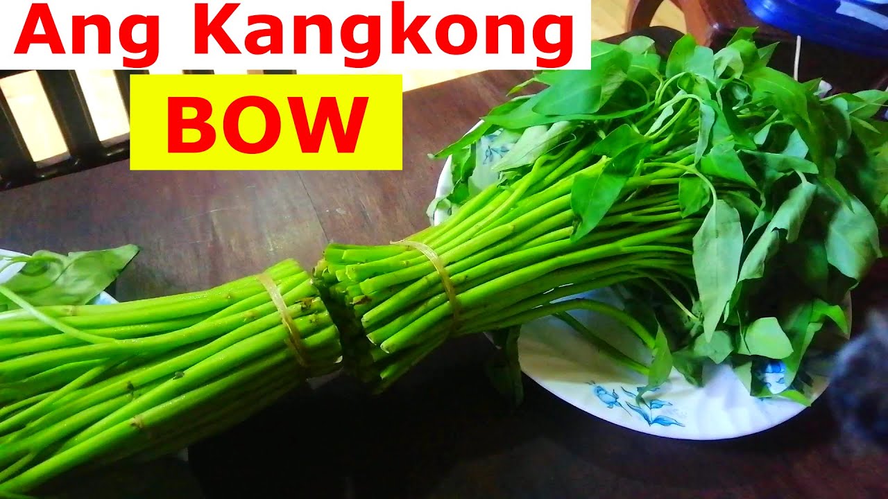 How To Cook Kangkong (Water Spinach) The Easiest Way. - YouTube